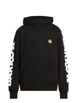 BARROW Hooded Cotton Sweatshirt - Black