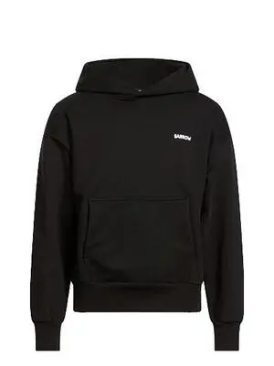 BARROW Hooded Cotton Sweatshirt - Black