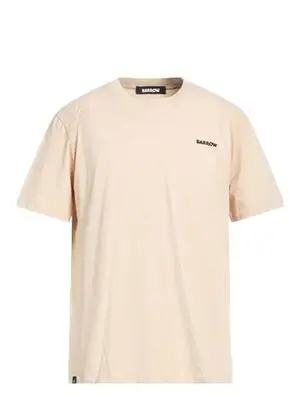 BARROW Man T-shirt Navy Size S Cotton Beige