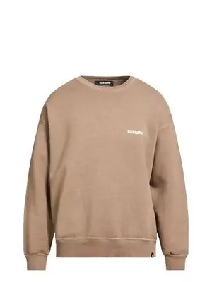 BARROW Cotton Terry Crewneck Sweatshirt - Grey