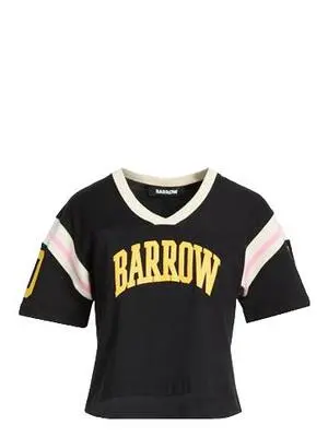 BARROW Logo-print Jersey T-shirt - Black
