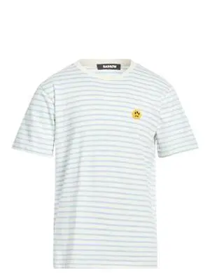 BARROW Man T-shirt Khaki Size Xs Cotton Light Blue