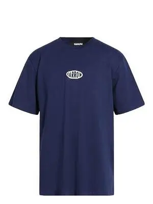 BARROW T-shirt Cream Size Cotton - Navy