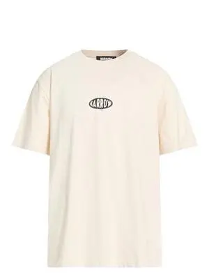 BARROW T-shirt Cream Size Cotton - White