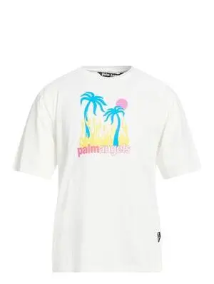 Palm Angels T-shirt Size Cotton - White