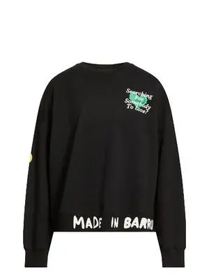 BARROW Cotton Sweatshirt - Black