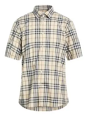 Burberry Shirt Size Cotton, Elastane - Beige