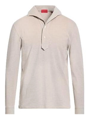 Isaia Polo Shirt Size Cotton - Beige