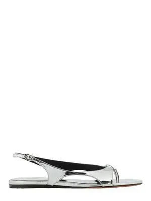 Proenza Schouler Thong Sandals - Silver