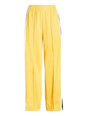 DISCLAIMER Embroidered Logo Track Pants - Yellow