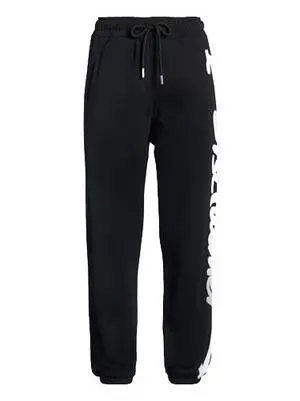 DISCLAIMER Cotton Track Pants - Black