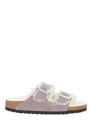 BIRKENSTOCK Sandals In Taupe Leather - Grey