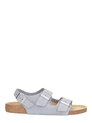 BIRKENSTOCK Lilac Leather Sandals - Purple