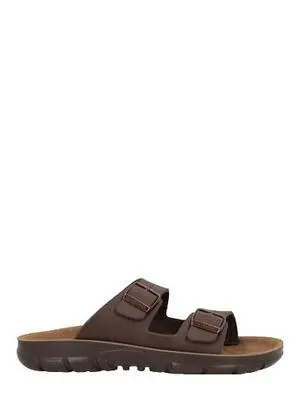 BIRKENSTOCK Sandals In Leather - Brown
