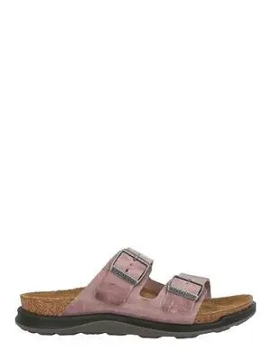 BIRKENSTOCK Sandals In Antique Rose Leather - Pink