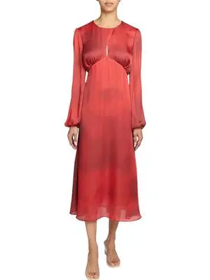 Santorelli Imani Midi Dress - Scarlet