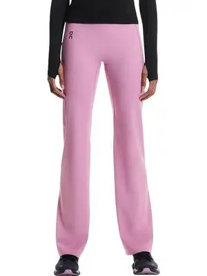 On Studio High Waist Flared Leggings - Sakura