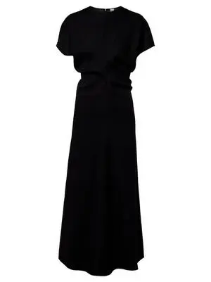 TOTEME Wool Maxi Dress - Black