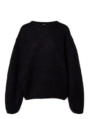 TOTEME Mohair-blend Sweater - Black