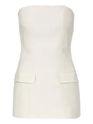TOTEME Wool And Silk Top - White