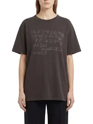 MAISON MARGIELA T-shirt - Brown