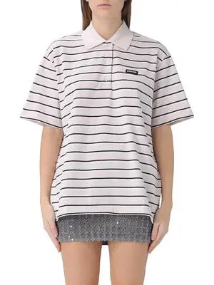 ROTATE BY BIRGER CHRISTENSEN Striped Polo Shirt