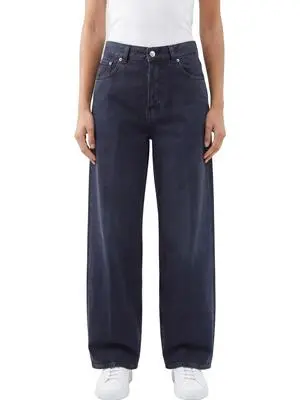 HAIKURE Haikure Beige Wide-Leg Jeans Black