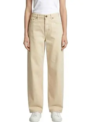 HAIKURE Haikure Beige Wide-Leg Jeans Brown