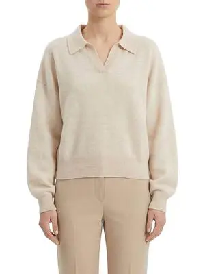 LISA YANG Polo Shirt - Beige