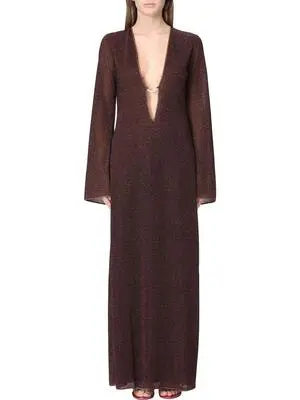 Oseree Maxi Dress - Cocoa