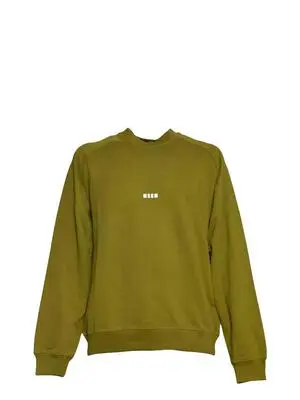 MSGM Crew-neck Sweatshirt - Green