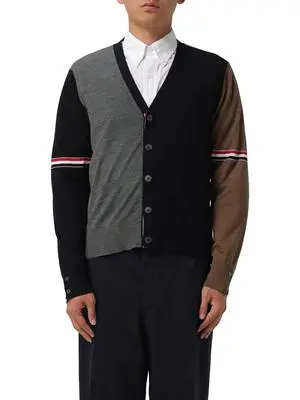 Thom Browne V-neck Cardigan - Navy