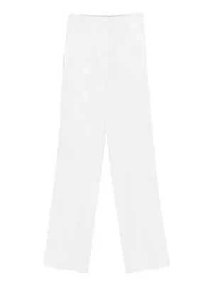 Max Mara Wool Trousers - Neutrals