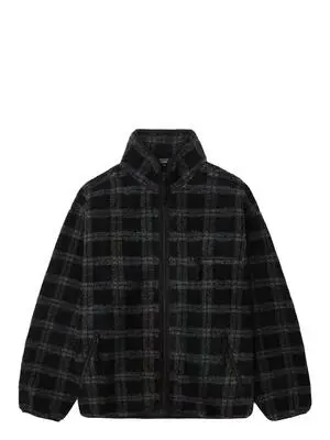 Comme Des Garçons Checked Overshirt - Black