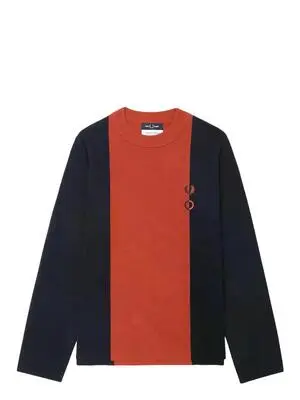 Fred Perry X Craig Green Logo-detail Sweater - Blue