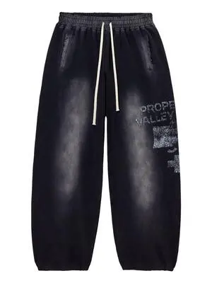 VALE FOREVER Prison Break Sweats - Black
