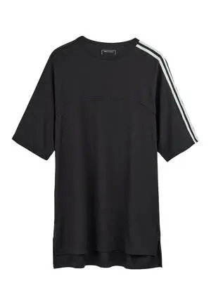 Y3 3 Stripes Short-sleeve Tee - Black