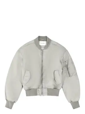 ENTIRE STUDIOS Cropped Broad Bomber - Grey