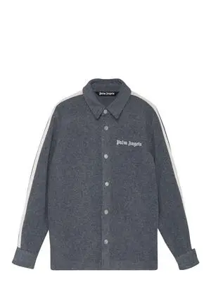 PALM ANGELS Wool Track Shirt