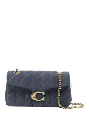 COACH Quilted C Shoulder Bag - Blue
