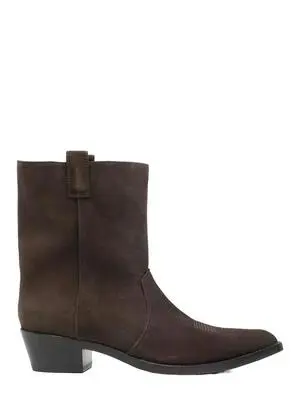 Khaite Clive Ankle Boots - Brown