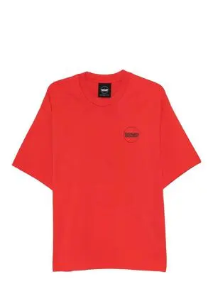 BOILER ROOM Logo-print T-shirt - Red