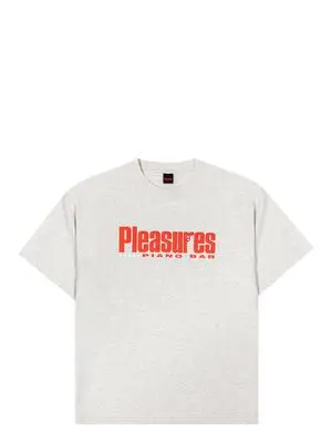 PLEASURES Piano Bar T-shirt - Grey