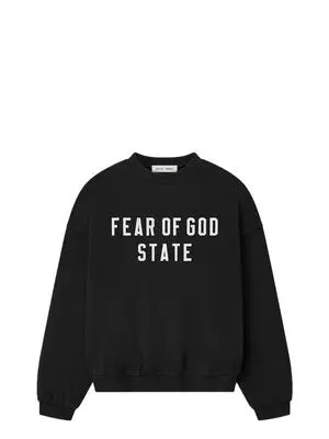 Fear Of God 90s Crewneck Sweatshirt - Black