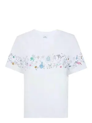 Paul Smith Printed T-shirt - White