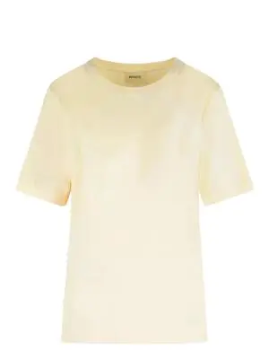 Khaite Silk T-shirt - Neutrals