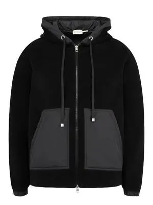 Moncler Zip-up Cardigan - Black