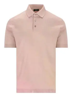 Herno Buttoned Polo Shirt - Pink