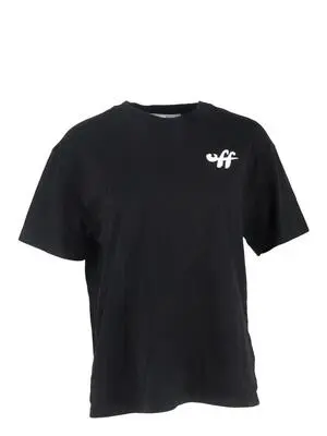 Off-White Logo-print T-shirt - Black