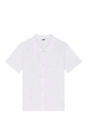 KROST Venice Short-sleeve Button Up - White
